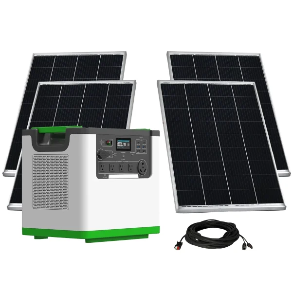 Perfect Power Flex 3600 Complete Off-Grid Solar Generator System ...